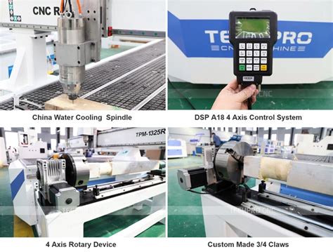 1325 4x8 Cnc Router With 4th Axis For Sale Techpro® 1325 4x8 Cnc Router With 4th Axis For Sale Techpro®