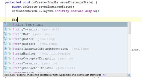 The Basics Of The Android Studio Code Editor Android Techotopia