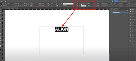 How To Center Align Text In Adobe Indesign Desktop Publishing Tips
