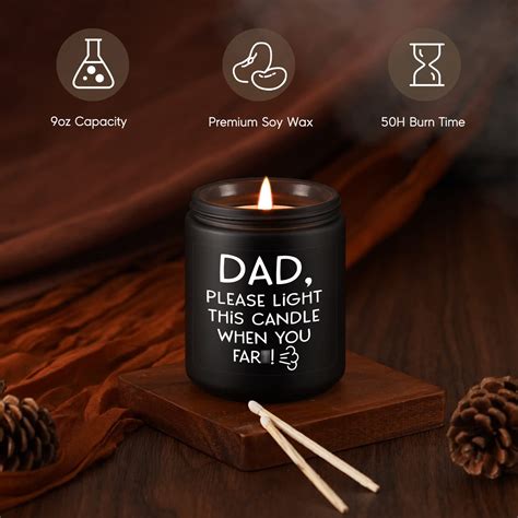 Lavender Like Father Like Daughter Gspy Scented Candles Funny Ts