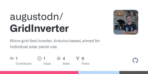 GitHub Augustodn GridInverter Micro Grid Tied Inverter Arduino Based Aimed For Individual