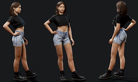 Get A Rigged D Photorealistic Human Model Nsfw Daz D Model Rig Ue Metahuman By Hamanam Fiverr