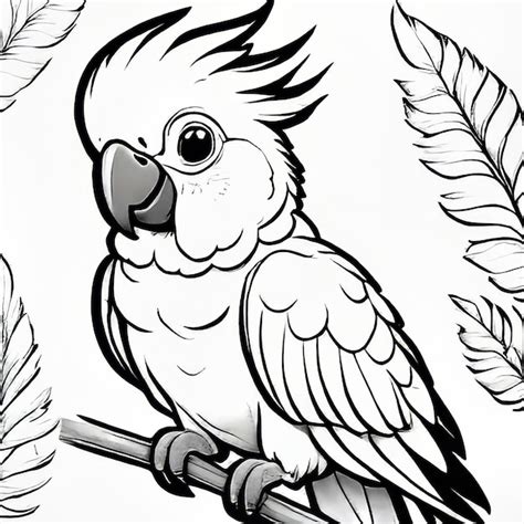 Page 6 7000 Cute Parrot Drawings Pictures