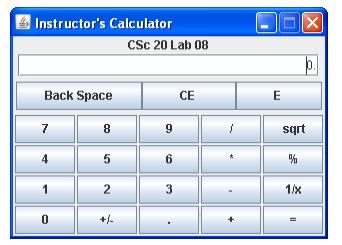Use Java GUI Widget Toolkit To Develop A GUI Chegg
