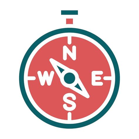 Premium Vector Compass Icon Style
