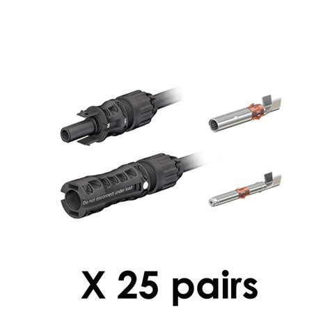 Genuine Mc4 Evo 2 1 5kv 4 6mm Solar Pv Connectors Pv Kbt4 Evo2 6i Ur Solar Products Supply