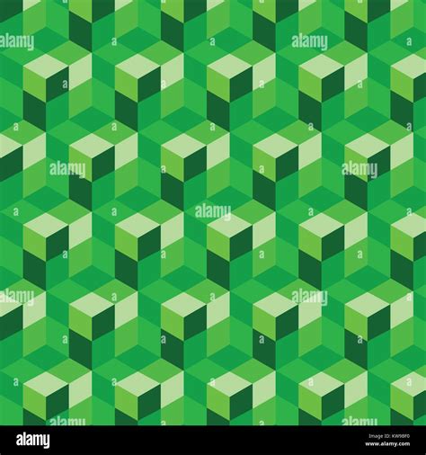 Seamless Abstract Cube Pattern Colorful Design Geometric 3d Vector Wallpaper Cube Pattern