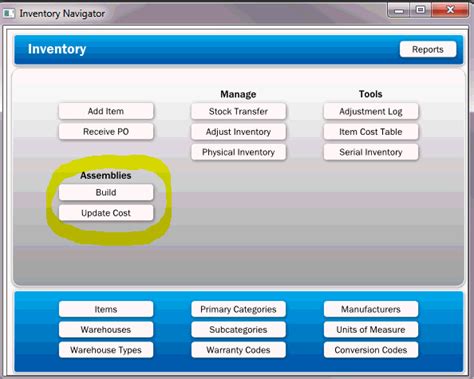 Assembly Items