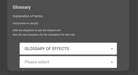 Dropdown Selector Still In Development Rcontestofchampions