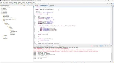 javadevelopment springframework springorm springmvc springboot