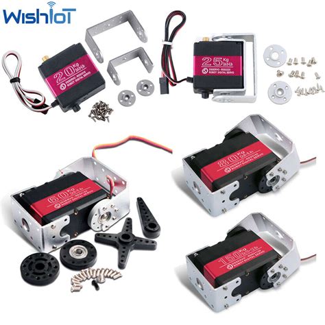 20kg 25kg 60kg 80kg 150kg High Torque Ssg Robot Digital Servo Motor 1 10 1 5 Ebay
