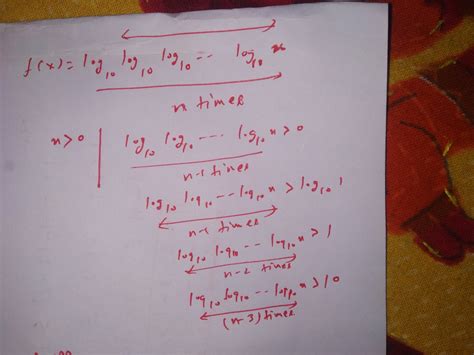 If Log X Log X Log X Then Value Of X Is
