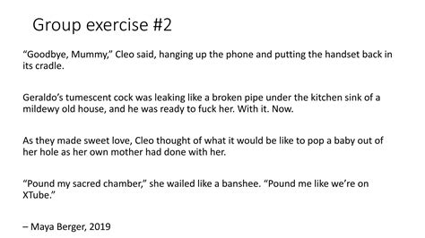 Editing Sex Scenes In Fiction Maya Berger Pptx Editing Sex Scenes In Fiction Maya Berger Pptx