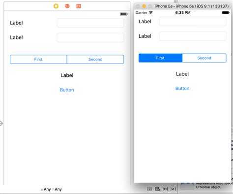 Xcode Ios Simulator Content Size Not Scalable Stack Overflow