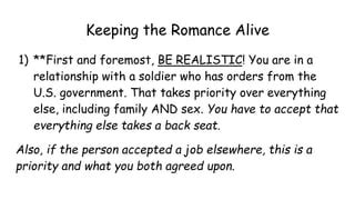 Sex And Deployment PPT