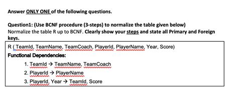 solved answer only one of the following questions sw