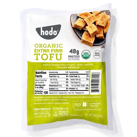 Hodo High Protein Organic Extra Firm Tofu Same Day Delivery Or Pickup