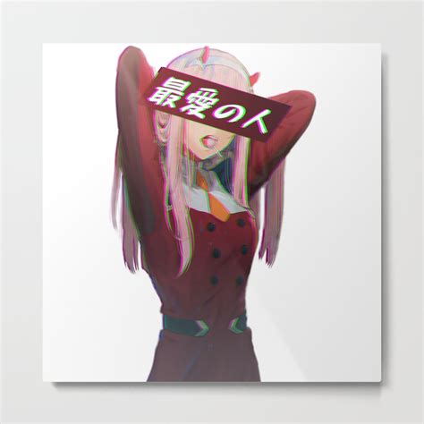 Anime Aesthetics Zero Two Wallpapers Wallpaper Cave