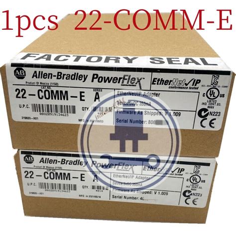 Allen Bradley 22 Comm E Powerflex Ethernet Ip Comm Adapter New Sealed 2021 Tx Ebay