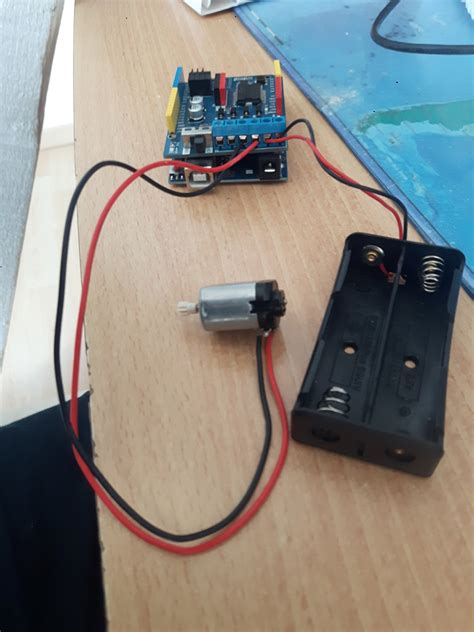 piloter moteur à courant continu français arduino forum