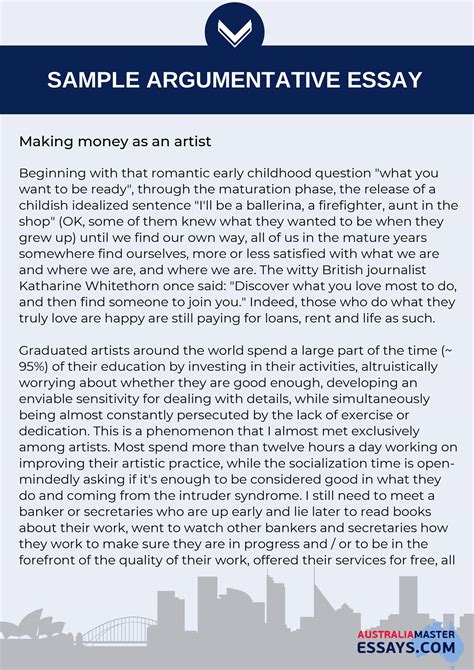 Sample Argumentative Essaypdf Docdroid