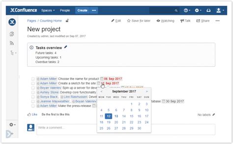 Counting Statuses Dates Tasks And Other Items In Confluence Stiltsoft