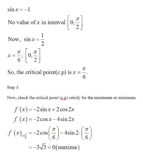 Answered 5 Find The Absolute Minimum And… Bartleby
