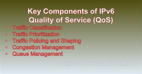 ipv6 quality of service qos ccna tutorials