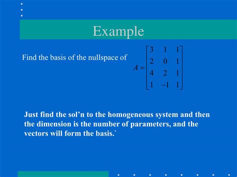 Ppt 52 Rank Of A Matrix Powerpoint Presentation Free Download Id