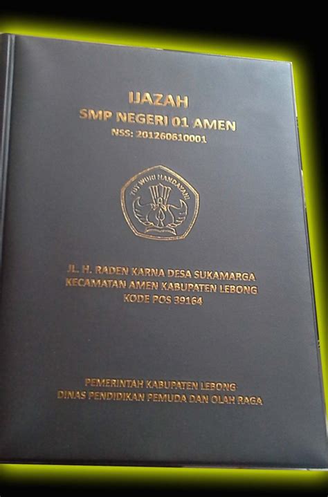 Sampul Ijazah Rumahcetak29 Rumahcetak29 Ps Minggu Jakarta