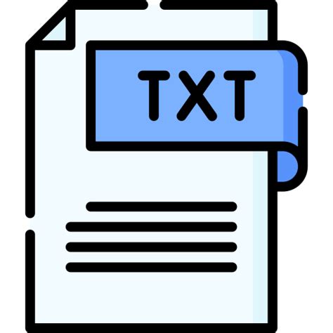 Txt Free Icon