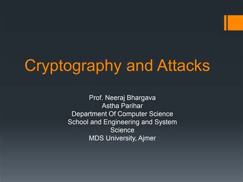 Cryptography And Attacks Ins Pptx Information And Network Security
