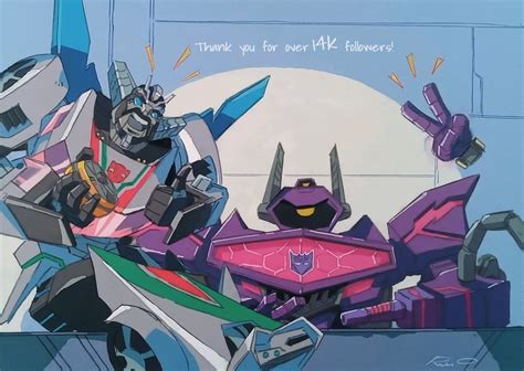 Shockwave And Wheeljack Transformers And 1 More Drawn By Marble V