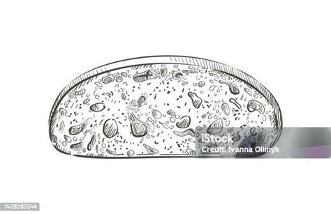 벡터 슬라이스 빵 토스트 통밀 빵 조각 베이커리 샌드위치 스낵을위한 구운 크루톤 조각 사실적인 일러스트 이미지 갈색에 대한 스톡 벡터 아트 및 기타 이미지 Istock