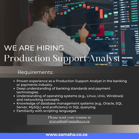 Samaha Consulting On Linkedin Productionsupport It Banking Linux Sql