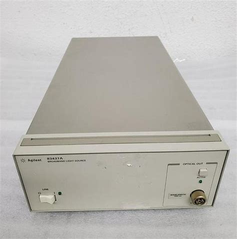 Used Agilent 83437a Broadband Light Source For Sale In Santa Barbara California