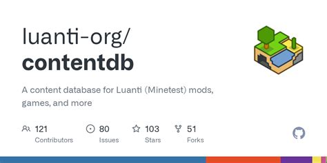 contentdb docs getting started md at master · luanti org contentdb · github