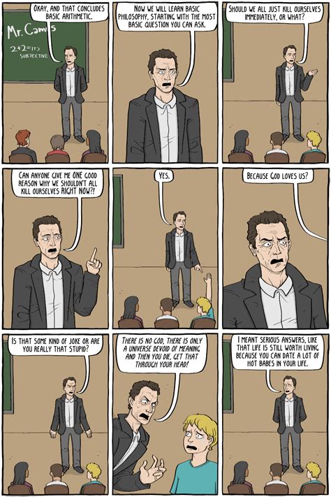 Albert Camus Existential Comics