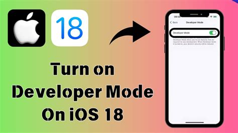 How to Turn On Developer Mode In iPhone iOS 18 || How to Enable ...