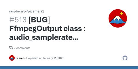 BUG FfmpegOutput Class Audio Samplerate Parameter Not Used Typo