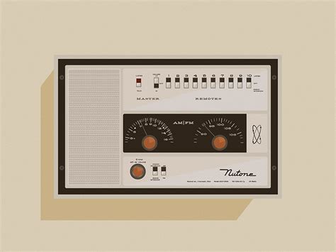 Nutone Base Radio Intercom By Ilya Perelman On Dribbble