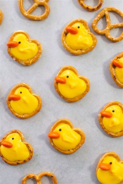 Easter Pretzel Chicks Best Friends For Frosting