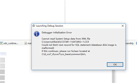 CCS TDA XEVM CCS Load Debug Session Failed Code Composer Studio Forum Code Composer Studio