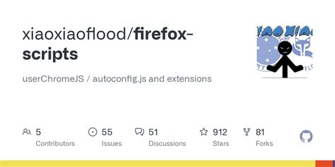 GitHub Xiaoxiaoflood Firefox Scripts UserChromeJS Autoconfig Js And Extensions