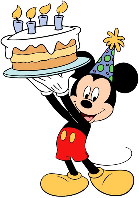 Mickey Mouse Birthday Pictures Clip Art