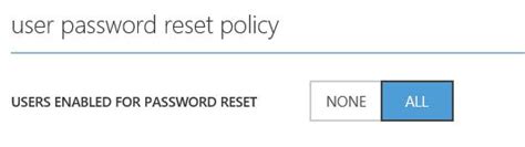 Aad Premium With Password Reset Write Back Roy Apalnes Msft