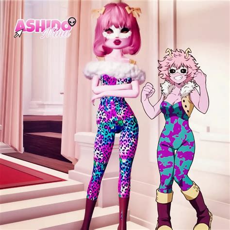 Mina Ashido Mha My Hero Academia Dress To Impress Dti Cosplay Roblox
