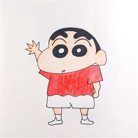 How To Draw ShinChan If You Want To Draw This Colourful Cartoon Drawing You Need To Understand
