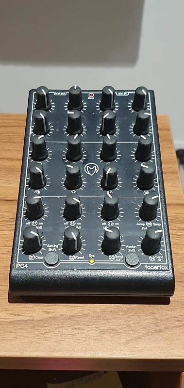 Faderfox Pc4 Midi Controller Reverb