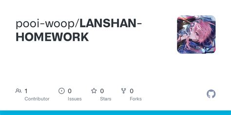 Github Pooi Wooplanshan Homework